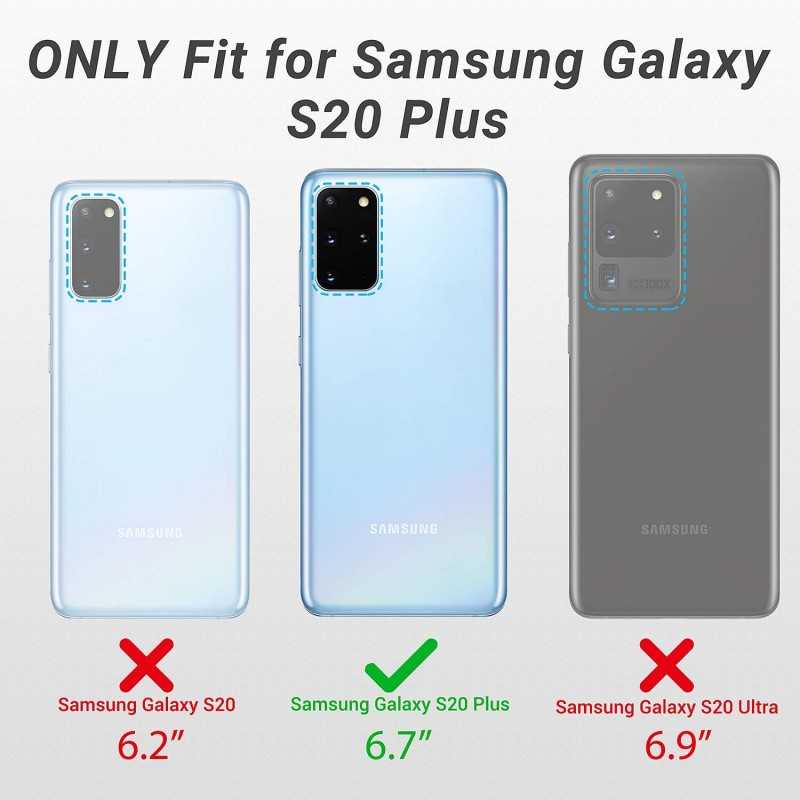 Samsung S20 Plus Stöttåligt Genomskinligt Skal Simple | Shockproof.se