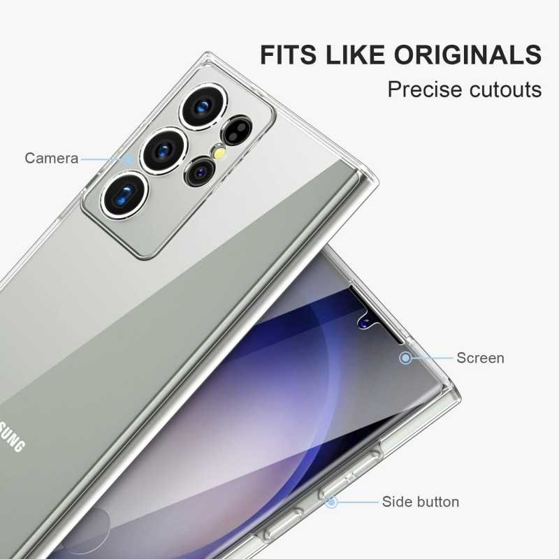 360° Heltäckande & Stötdämpande Skal för Samsung S23 Ultra | Shockp...
